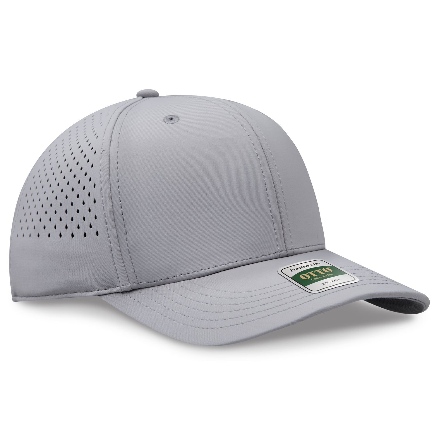 OTTO CAP® COMFY FIT® Club Collection 6 Panel Pro Style Perforated Cap ...