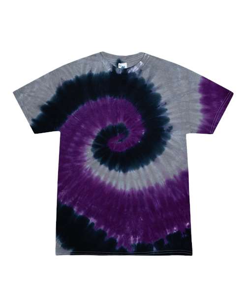 Colortone Youth Multi-Color Tie-Dyed T-Shirt - Magic - Colortone 1000Y ...