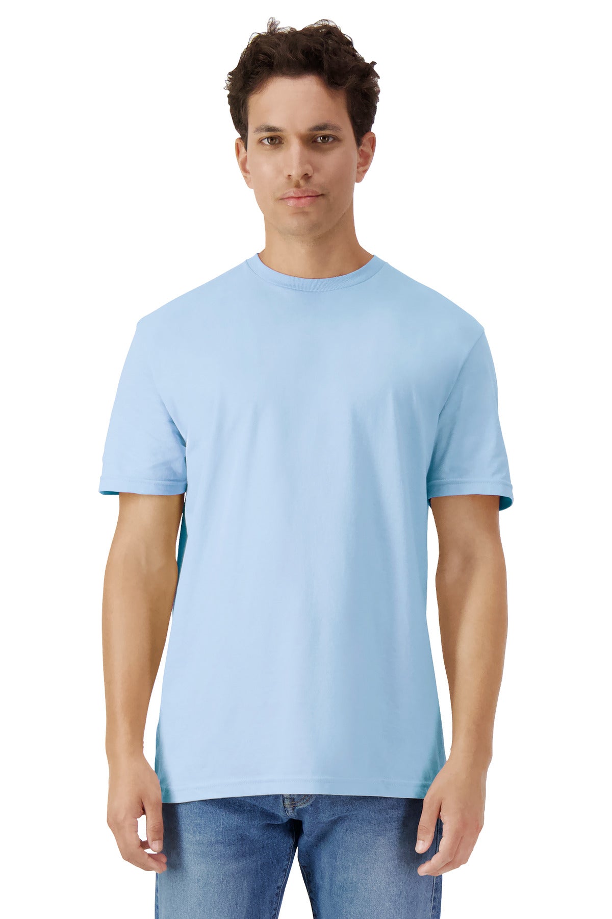 Gildan ® Light Cotton Tee 3000 - Light Blue - Gildan 3000 – Joe's USA
