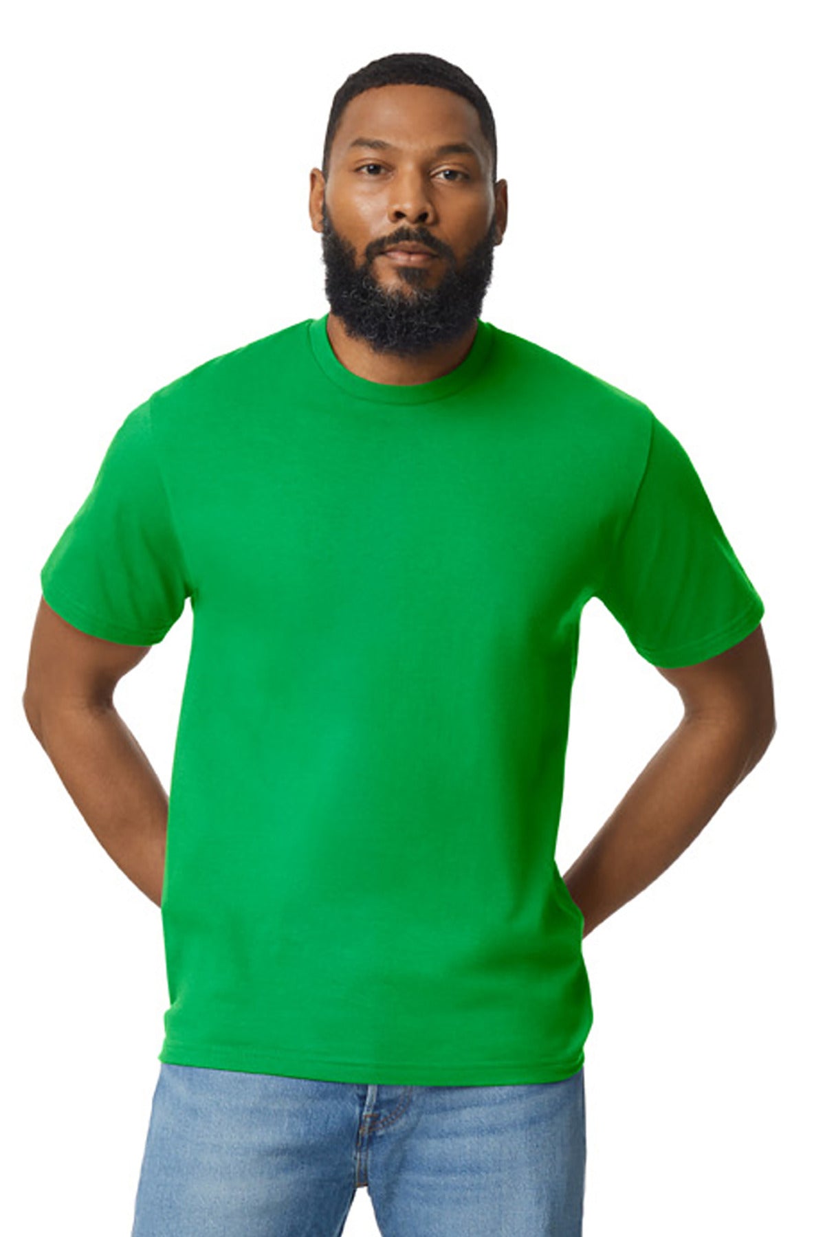 Gildan ® Softstyle ® Midweight Tee 65000 - Irish Green - Gildan 65000 ...