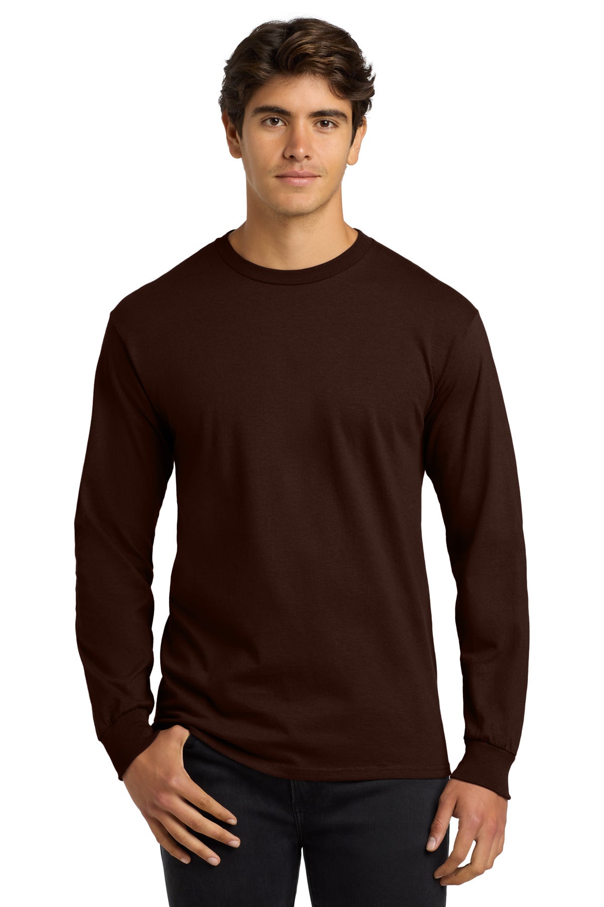 Gildan ® - Ultra Cotton ® 100% US Cotton Long Sleeve T-Shirt. G2400 ...