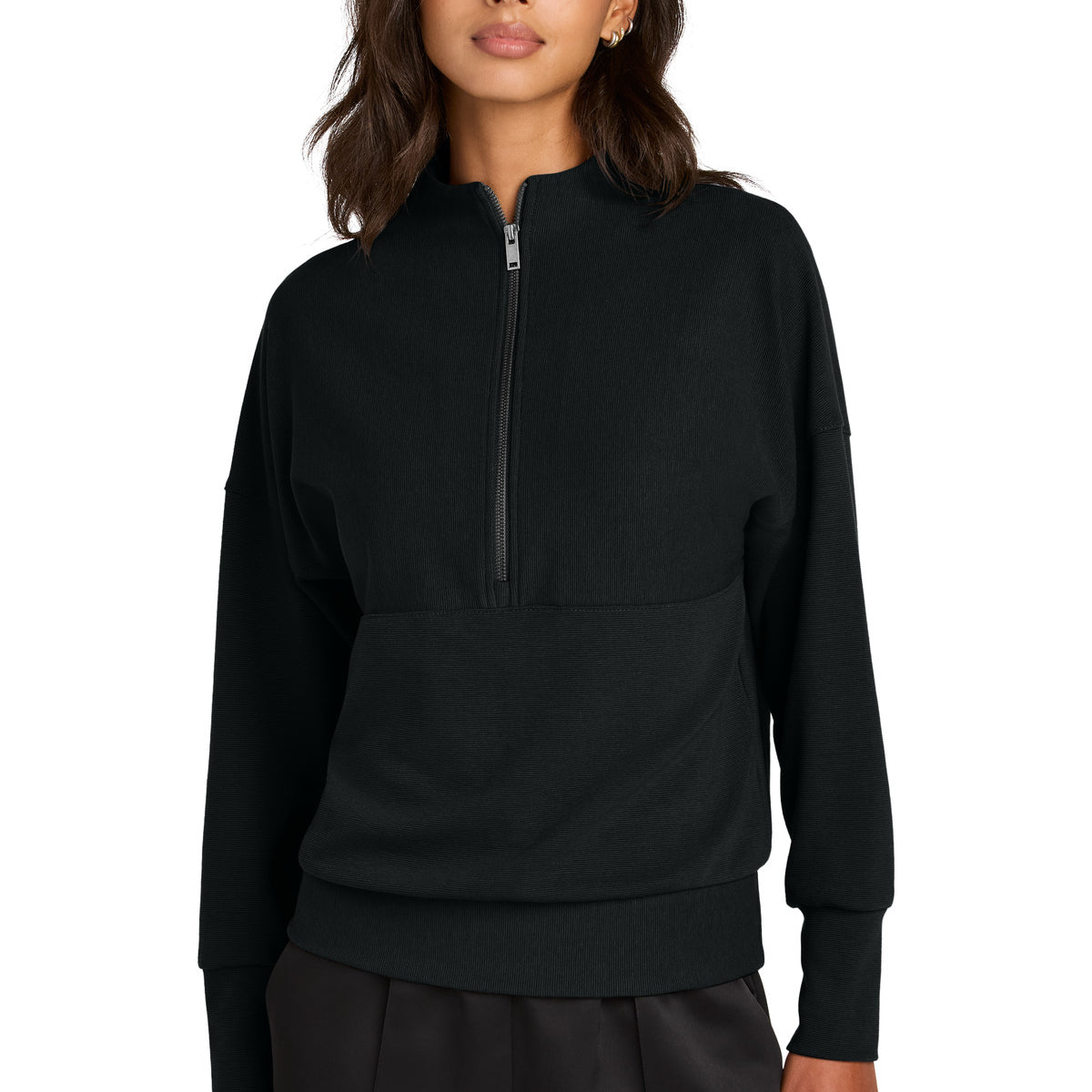Mercer+Mettle MM3041 Women's Linear Texture 1/4-Zip | Wholesale Women's ...